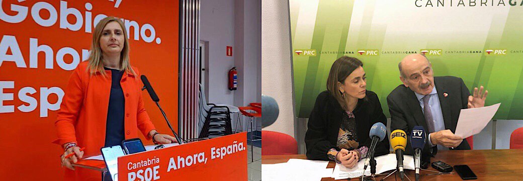 Los socios en el Gobierno de Cantabria se desafían: Los socios en el Gobierno de Cantabria se desafían: